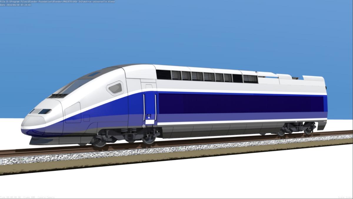 [TEC] TGV EURODUPLEX 3UA - Page 2 - Création de matériel roulant ...
